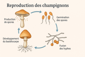La reproduction des champignons - LA CHAMPIGNONNIÈRE